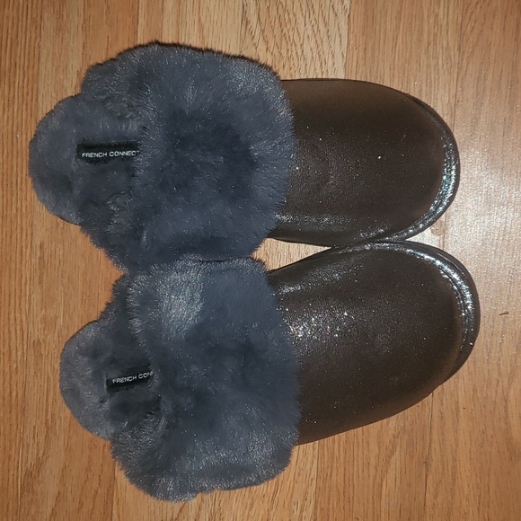 French Connection | Shoes | Nwot French Connection Slippers Shiny And ...